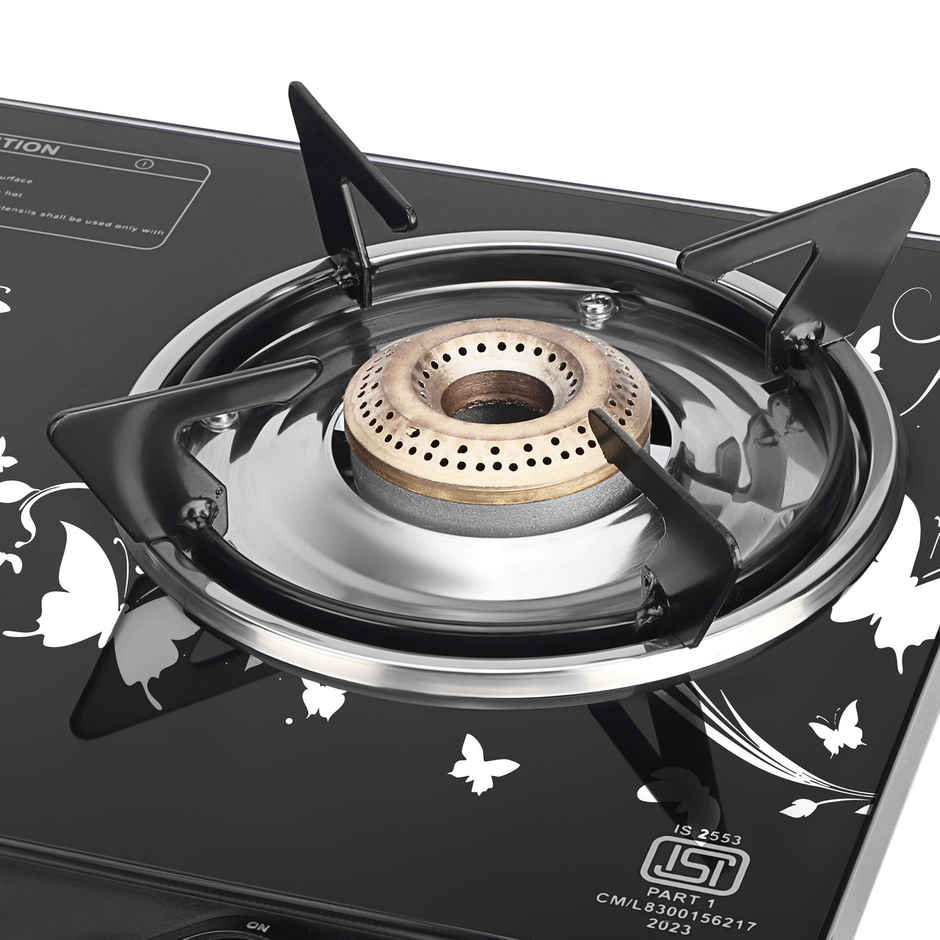 Longway Astra Glass Top Gas Stove 2 Burner Auto Ignition - Buy at ₹6297 ...