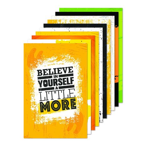 Buy Paper Plane Design Wall Posters For Office Decor | Set of 10 | Size ...