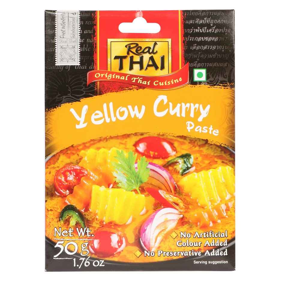 Buy Real Thai Yellow Curry Paste Online - Price @ ₹68 | Instant ...