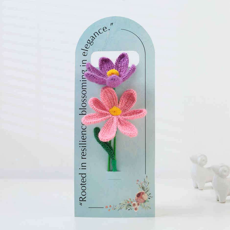 Crafted Crochet Flower Sleeve Arrangement - Buy at ₹709 Online ...