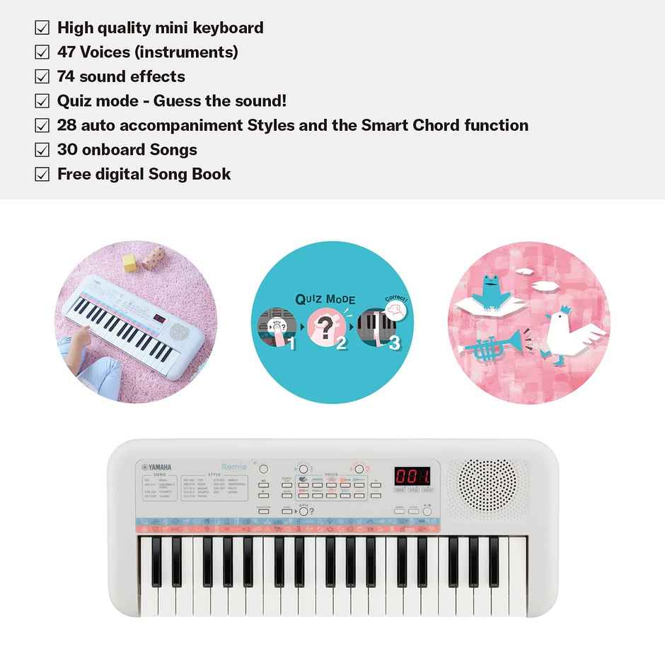 Yamaha Mini Keyboard for Kids - Buy at ₹4441 Online | Instant Delivery ...