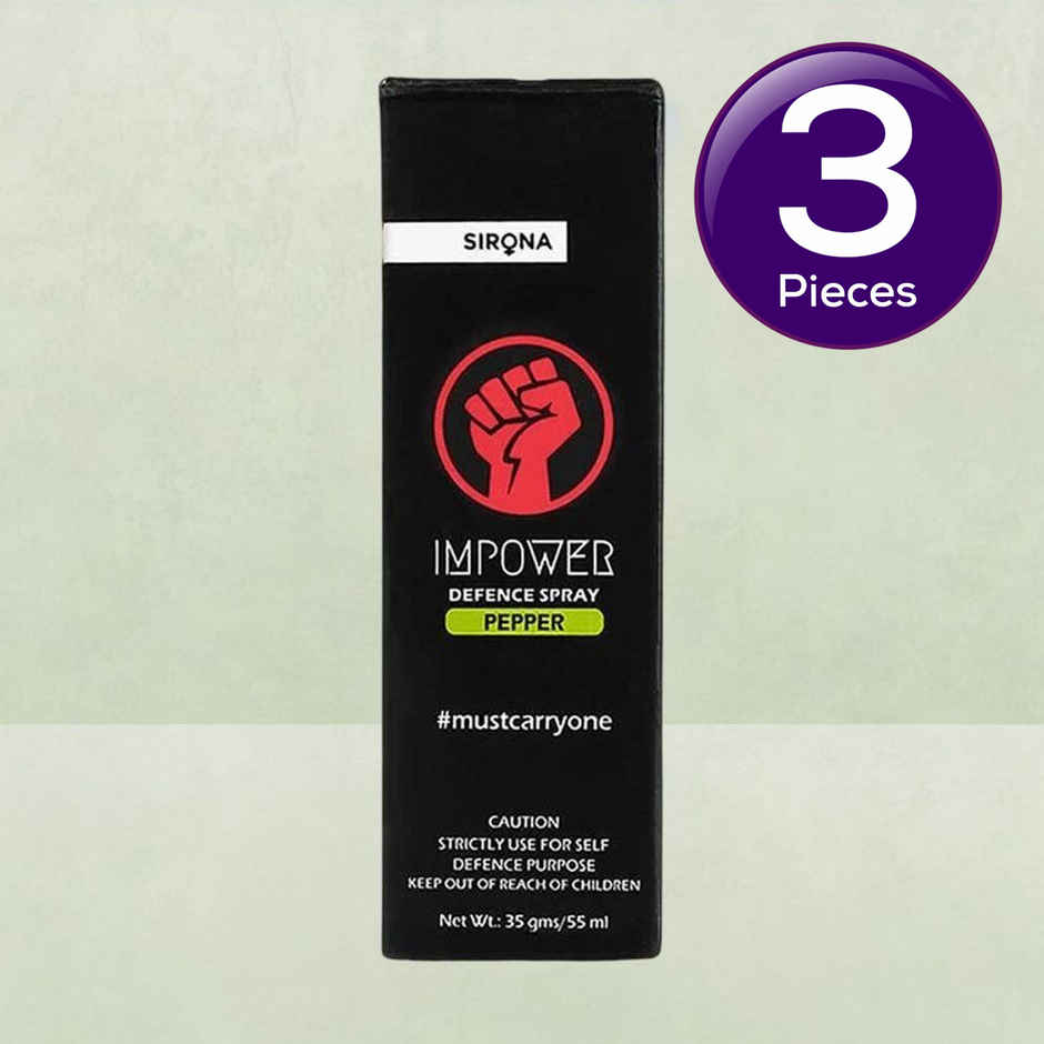 Impower Self Defence Pepper Spray Combo - Buy at ₹600 Online | Instant ...
