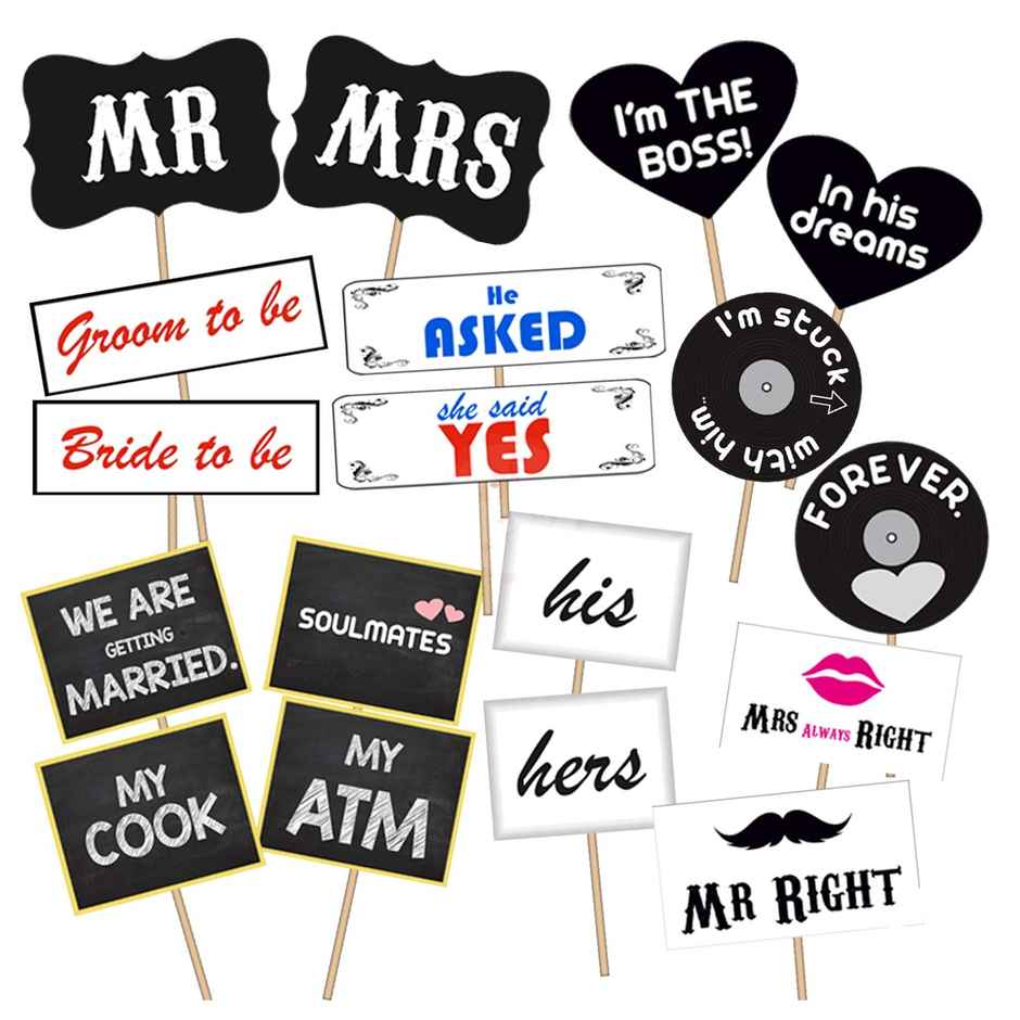 Buy Pre-Wedding Props | Party Propz Online - Price @ ₹89 | Instant ...