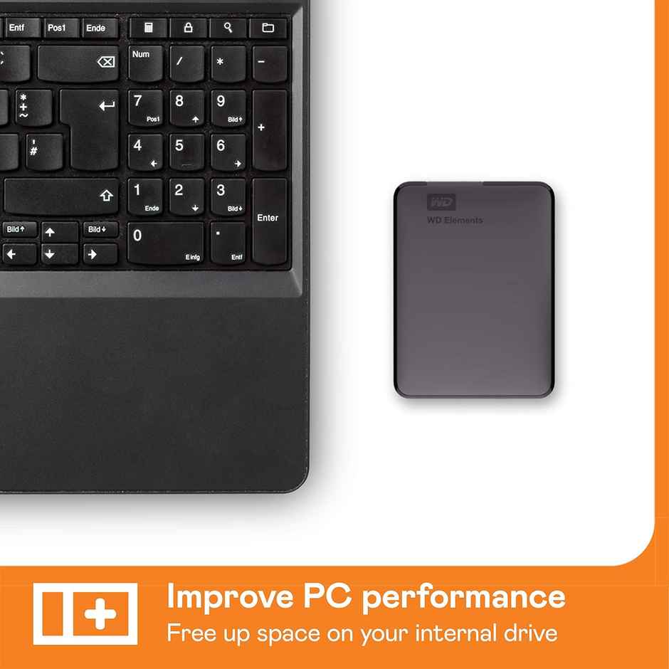 Buy Western Digital Wd 2Tb Elements Portable Hard Disk Drive - Usb 3.0 ...