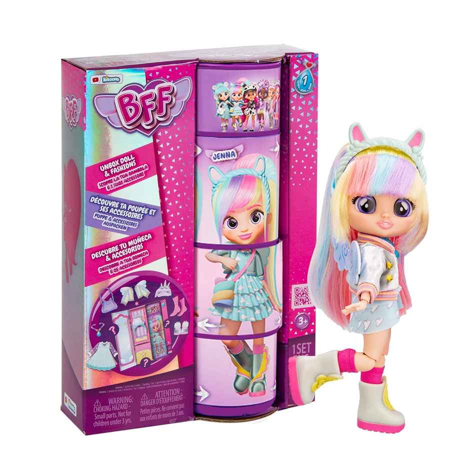 Buy Hamleys Cry Babies Bff Jenna Fashion Doll With 9+ Surprises ...