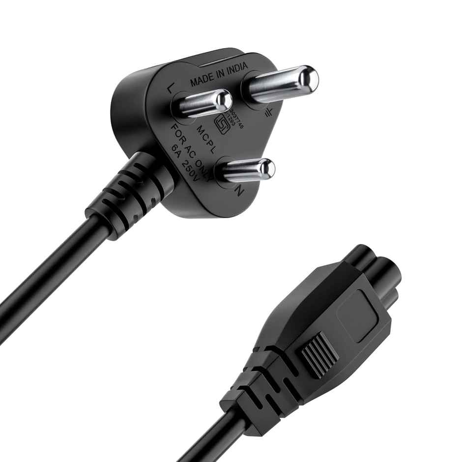 Portronics Konnect G3 Laptop Power Cable Black - Buy at ₹141 Online ...