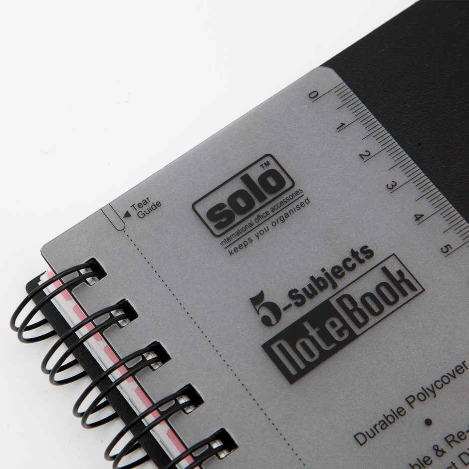 Buy Solo A5 5-Subjects Note Book - 300 Pages Online - Price @ ₹209 ...