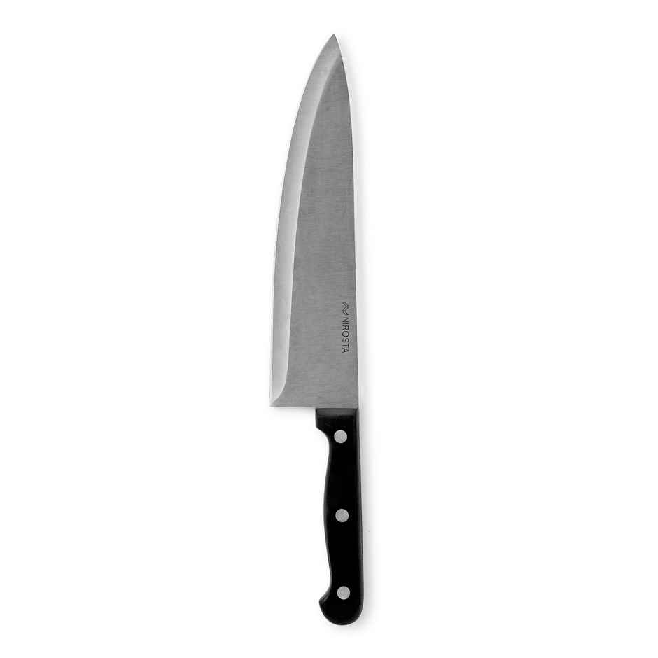 Buy Nirosta Nirosta Stainless Steel Chef Knife Mega | Black & Silver ...