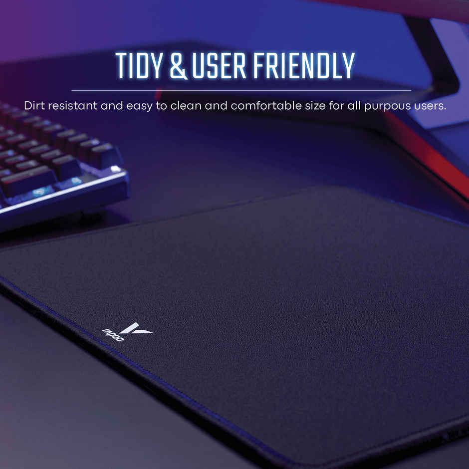 Buy Rapoo V10C Ultra-Low Friction Gaming Mouse Pad | Black Online ...