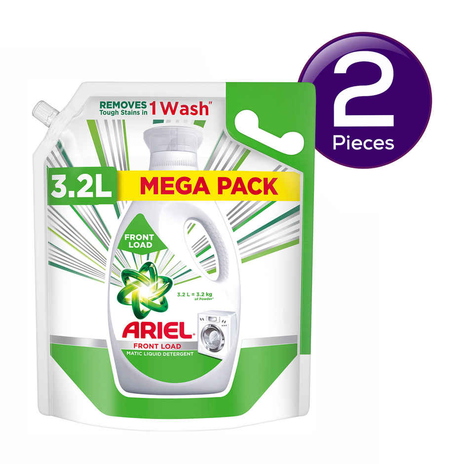 Buy Ariel Stain Removal Front Load Washing Machine Detergent Liquid ...