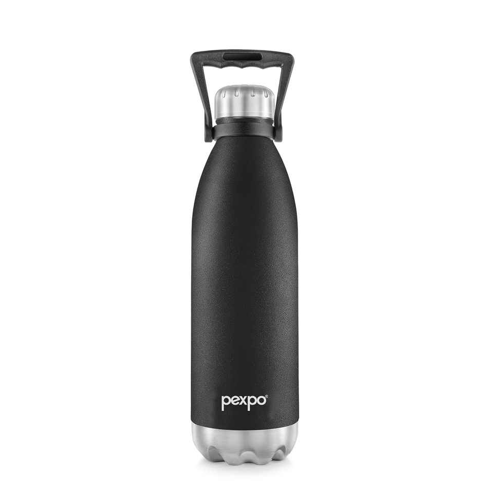 Buy Pexpo Echo Isi Certified Water Bottle | 1.8 L | Knight Black ...