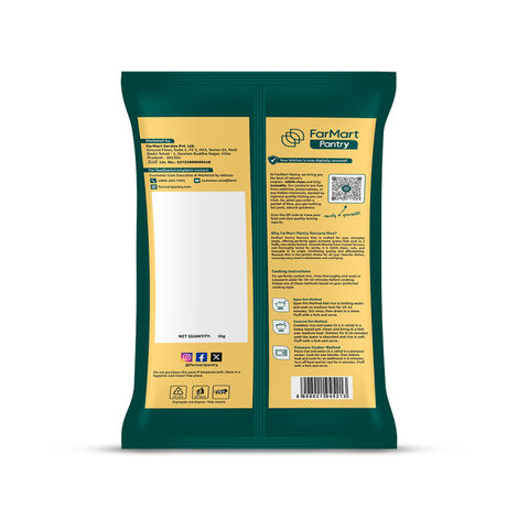 Buy Farmart Pantry Daily Delight Basmati Rice Online - Price @ ₹86 ...