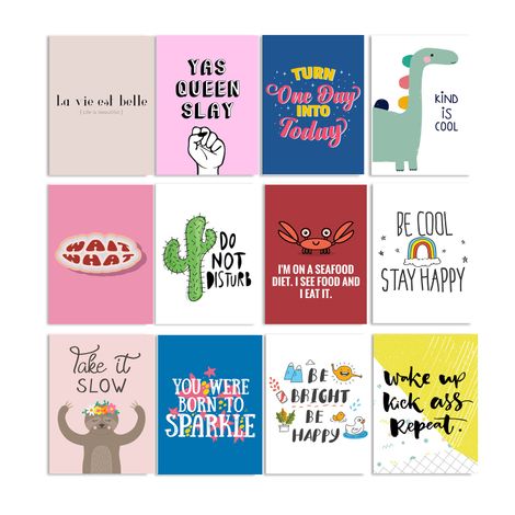 Buy Paper Plane Design Motivational Wall Posters | Set of 12 | (29 cm x ...