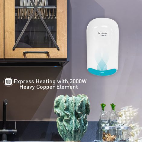 Buy Hindware Smart Appliances Atlantic Xceed 5L 3Kw Instant Water Heater With Copper Heating ...