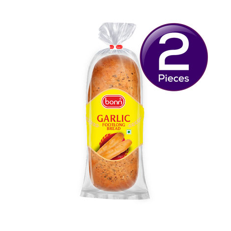 Buy Bonn Garlic Footlong Bread Combo Online - Price @ ₹92 | Instant ...