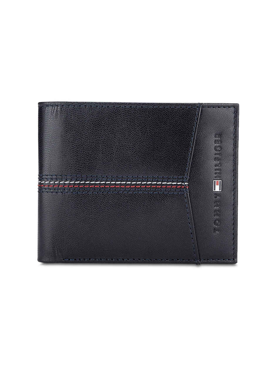 Buy Tommy Hilfiger Enoch Global Coin Wallet | Navy - 11.5 x 2 x 9.5 cm ...
