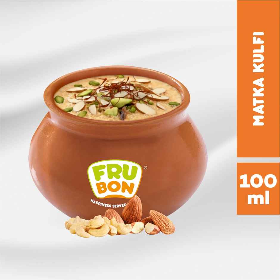 Buy Frubon Frubon Matka Kulfi Ice Cream Cup Online - Price @ ₹59 ...