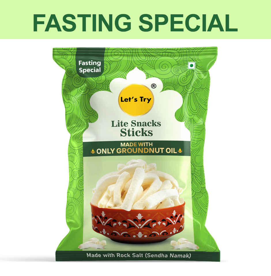 Buy Let's Try Lite Snacks Sticks | Vrat | Fasting Special Combo Online ...