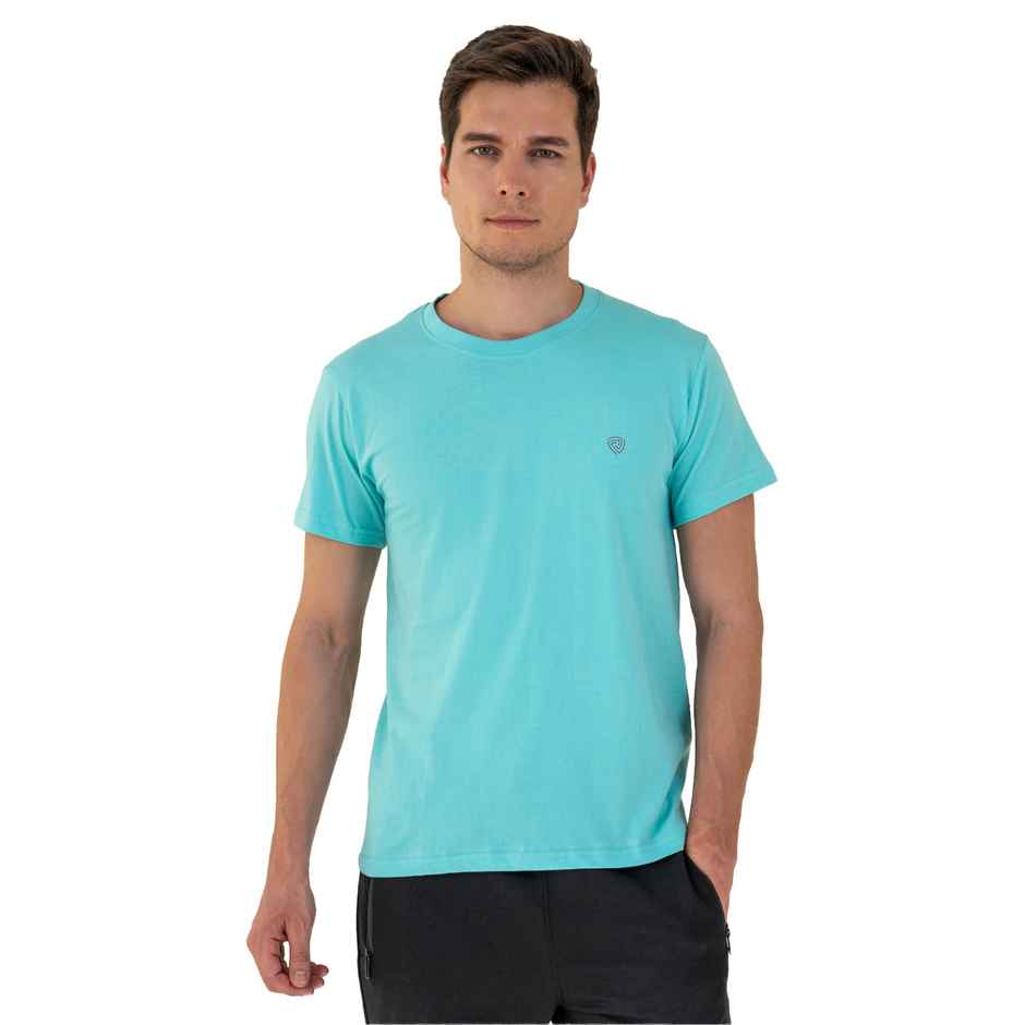 Buy Lux Cozi Men s Ultimate Comfort & Style Round Neck Cotton T-shirt ...