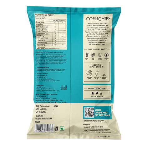 Buy 4700BC Chips+ Salt & Truffle Popped Corn-Based Combo Online - Price ...