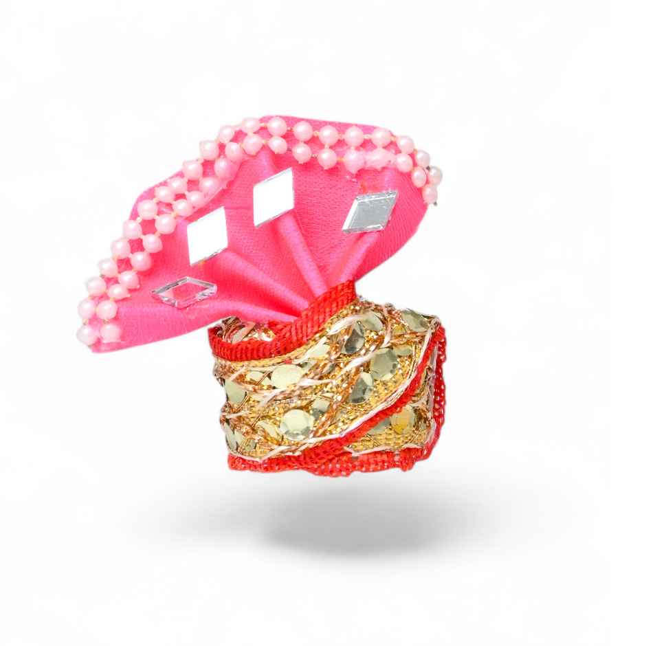 Buy Laddu Gopal Glass Pagdi | Size 2 | Colour May Vary | Krishna ...
