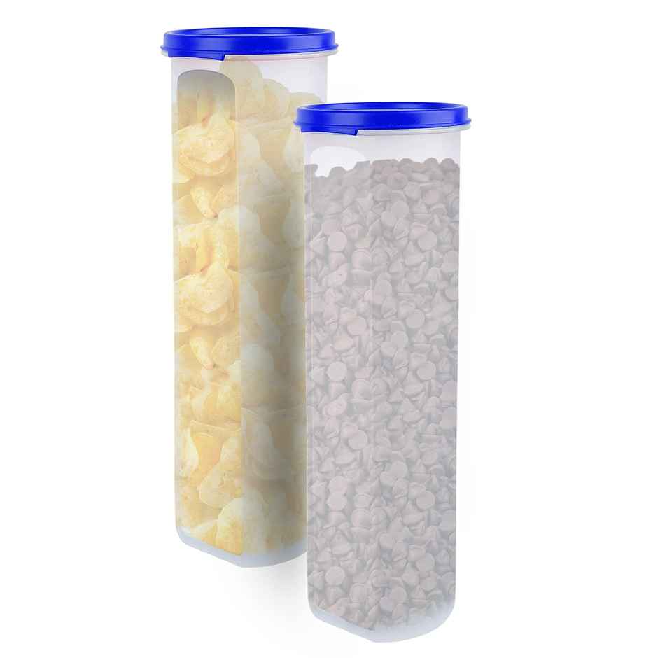 Buy Cutting EDGE 1100ml Plastic Slim Storage Kitchen Containers|BPA ...