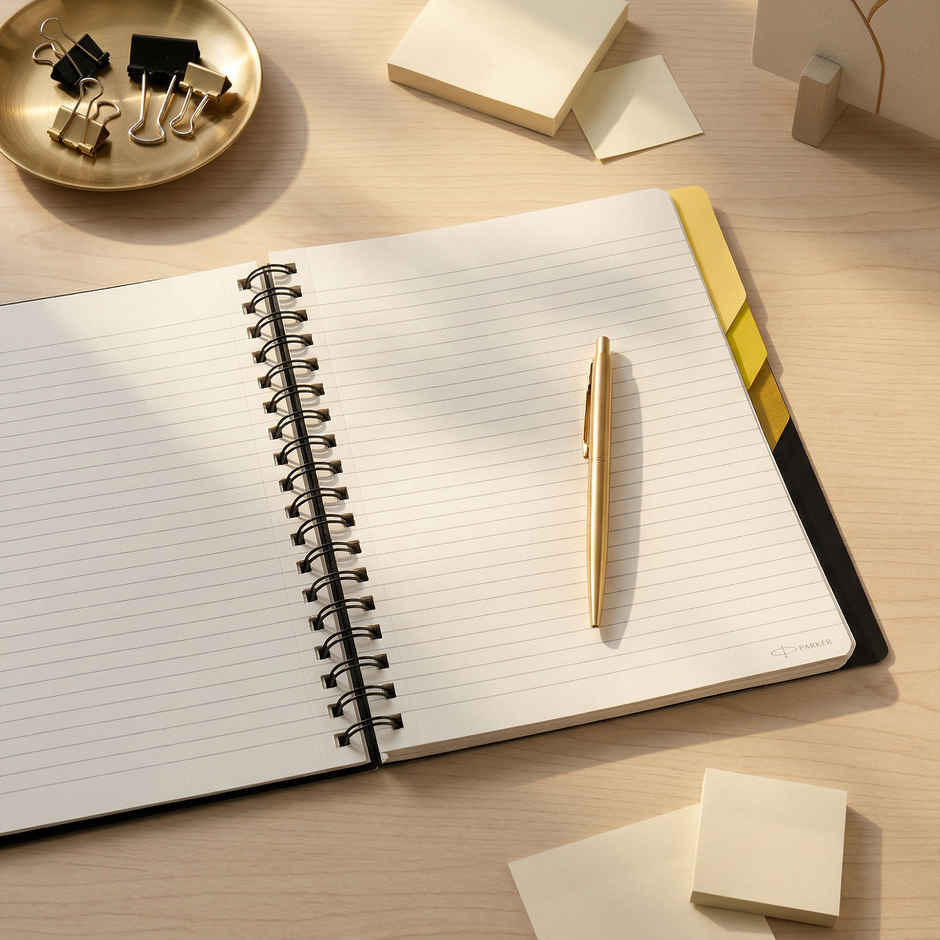 Parker Vector Gold B5 Size 4 Subject Note Book - Buy at ₹261 Online ...