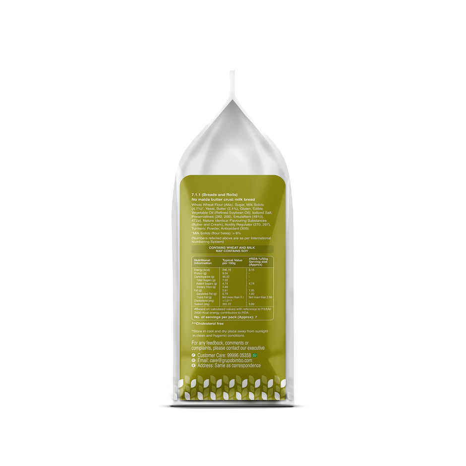 Modern Butter Crust Milk Bread - Buy at ₹82 Online | Instant Delivery ...