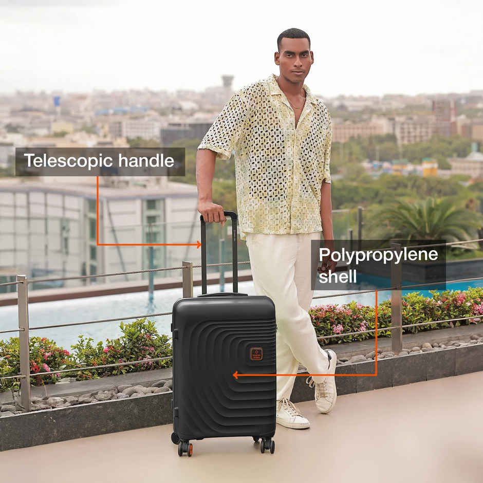 Buy Nasher Miles Boston Hard-Sided Polypropylene Check-in Luggage ...