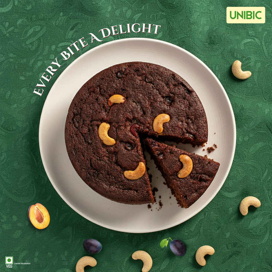 Buy UNIBIC Veg Plum Cake | Eggless Online - Price @ ₹141 | Instant ...
