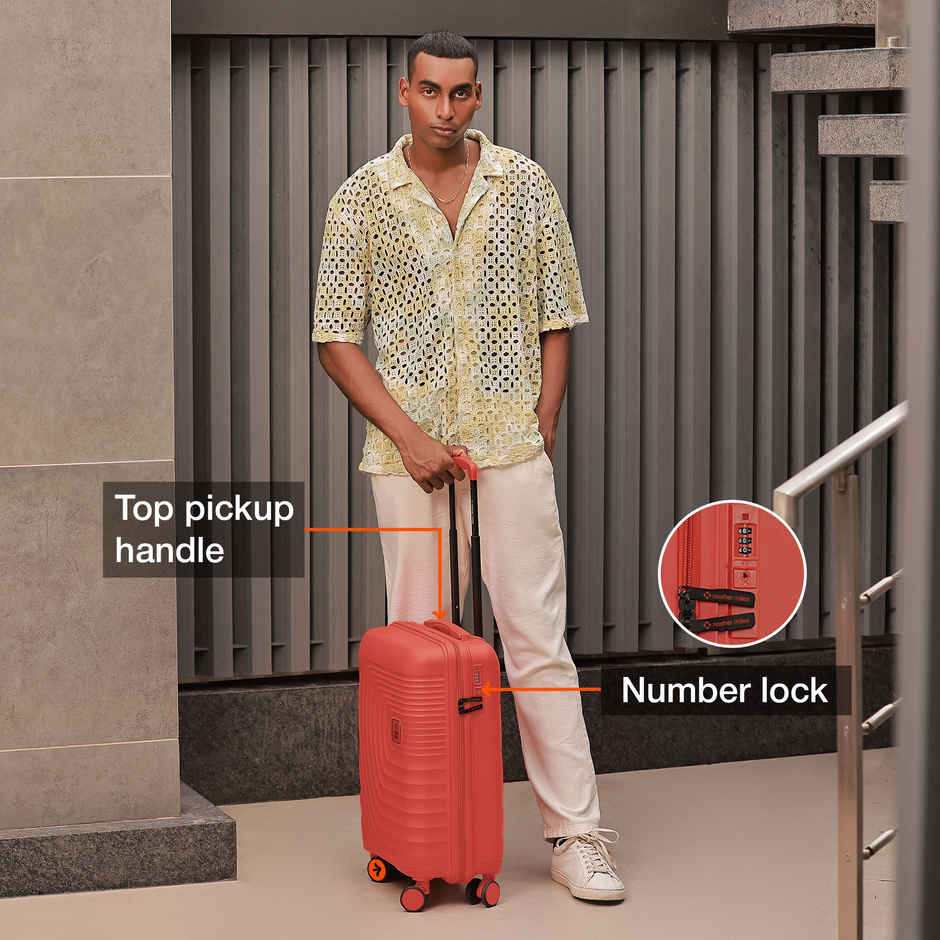Buy Nasher Miles Boston Hard-Sided Polypropylene Cabin Luggage Suitcase ...
