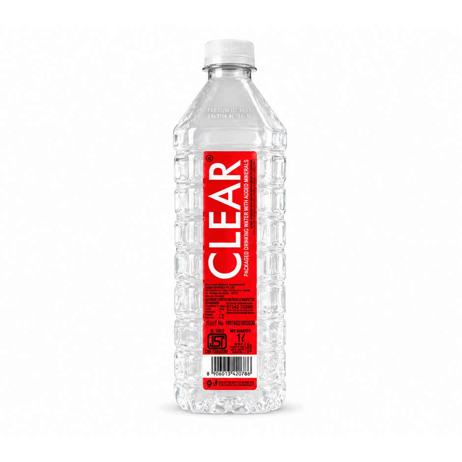 Clear Premium Drinking Water With Added Minerals - Buy at ₹20 Online ...
