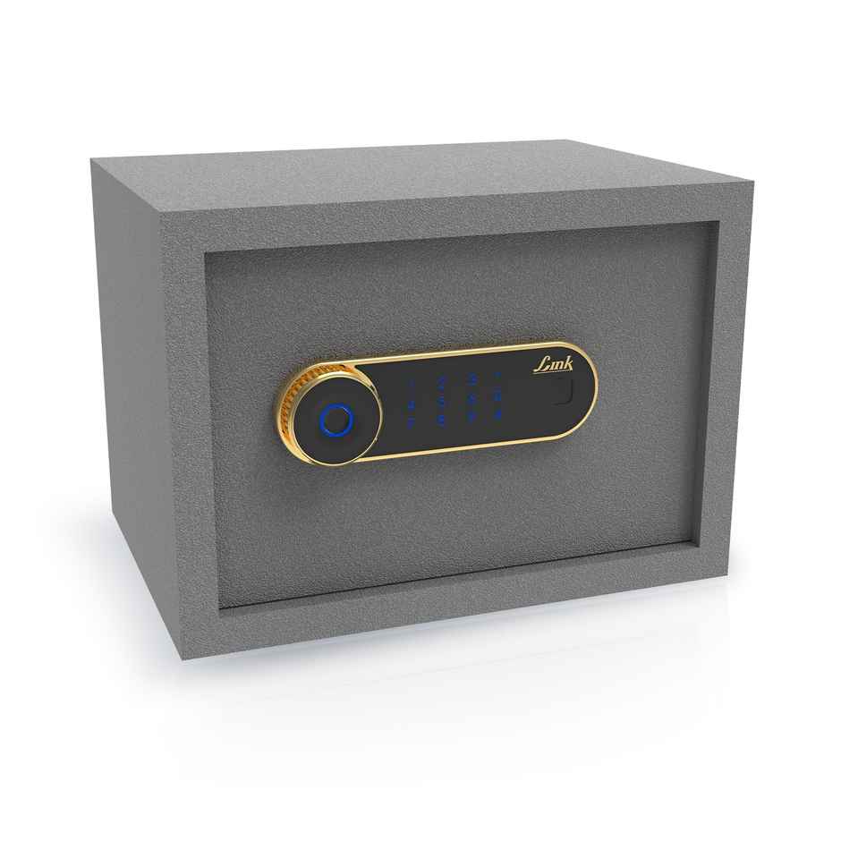 Buy Link Smart Safe Locker - 16L Fingerprint & PIN Access | Grey ...
