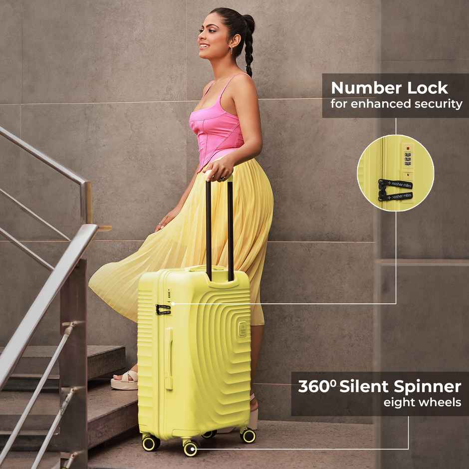 Buy Nasher Miles Boston Check-In Hardside Polypropylene 28 Inch-75 cm ...