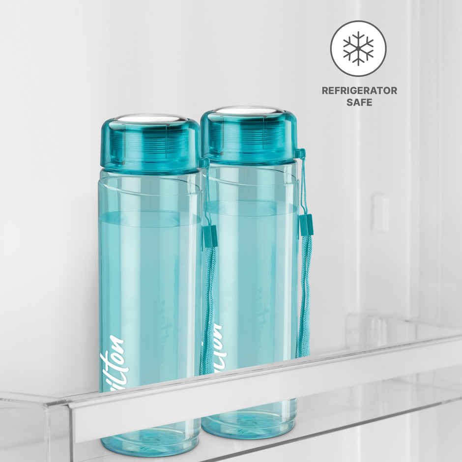 Milton Hector 1000 Water Bottle 1 Litre Reusable Plastic Fridge Bottle ...