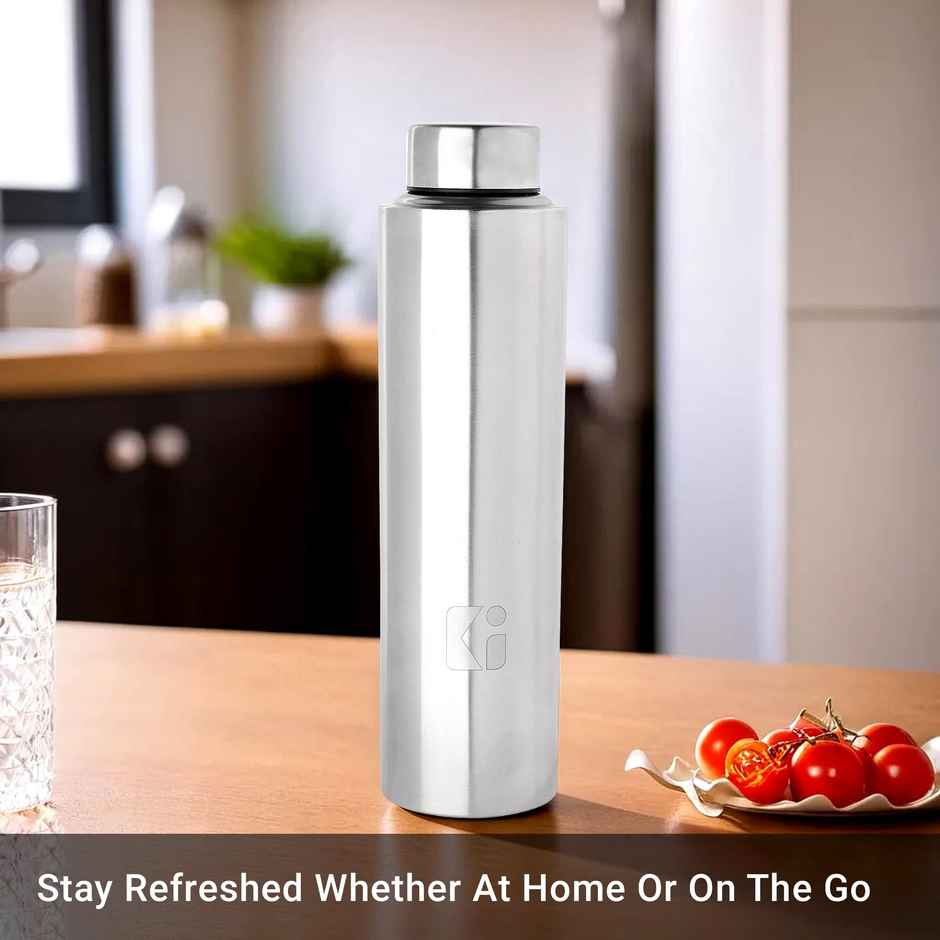 Buy Kuber Industries Water Bottle | 1 L Stainless Steel Fridge Water ...