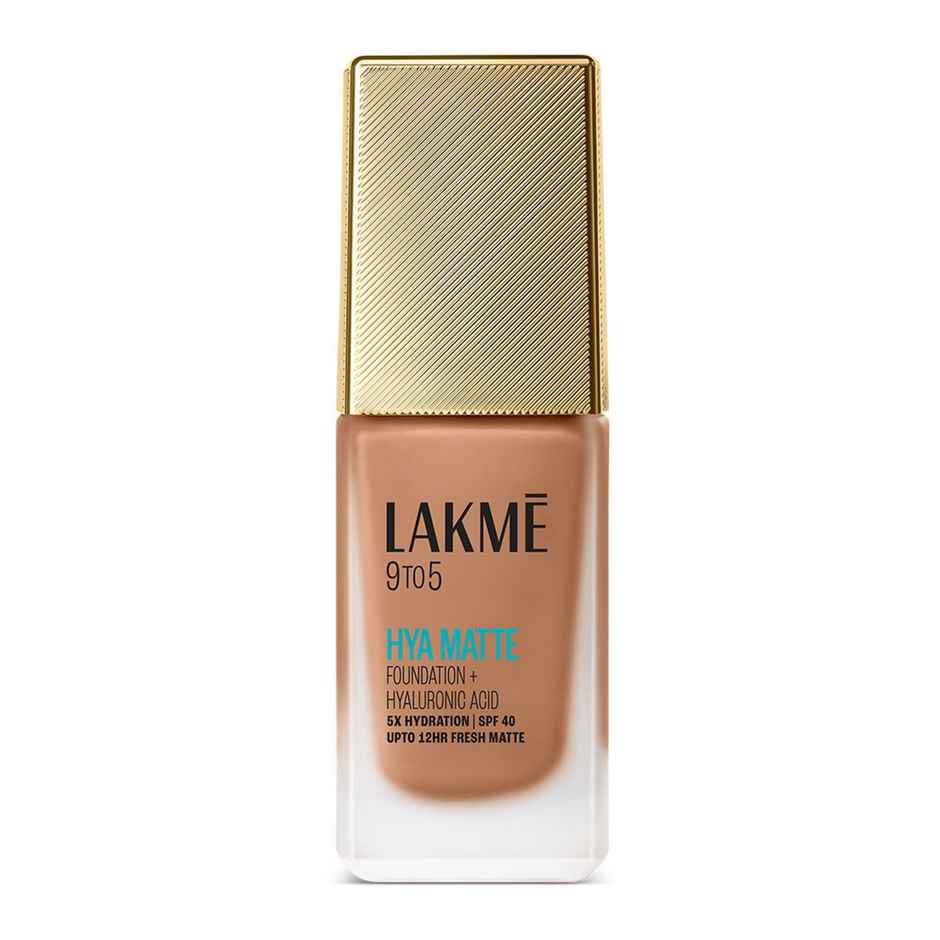 Lakme 9to5 Hya Matte Foundation + Hyaluronic Acid - Buy at ₹764 Online ...