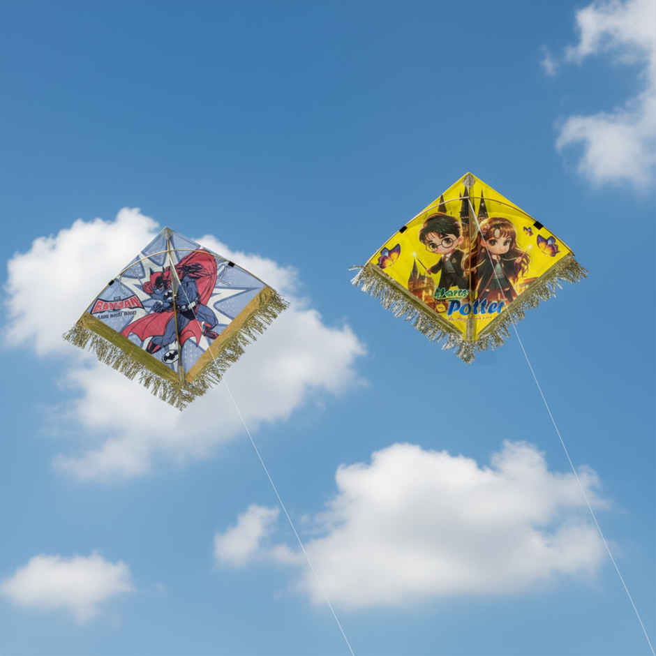 Buy Cartoon Plastic Kite | Assorted | Pack Of 4 | Patang | Special You ...