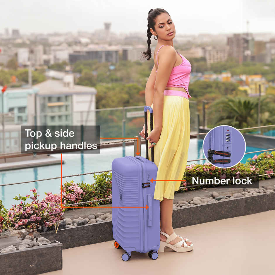 Buy Nasher Miles Boston Hard-Sided Polypropylene Check-in Luggage ...