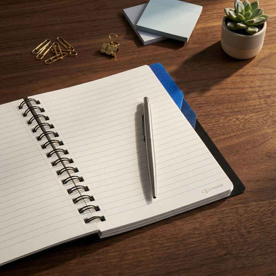 Parker Vector Silver A5 Size 4 Subject Note Book - Buy at ₹225 Online ...