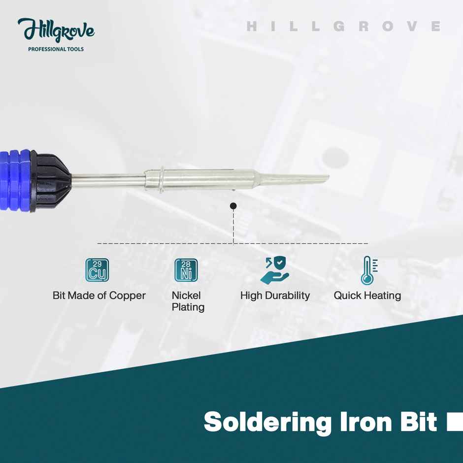 Hillgrove Hzp143M1 12In1 Basic 25W Soldering Iron Kit With Solder Wire ...