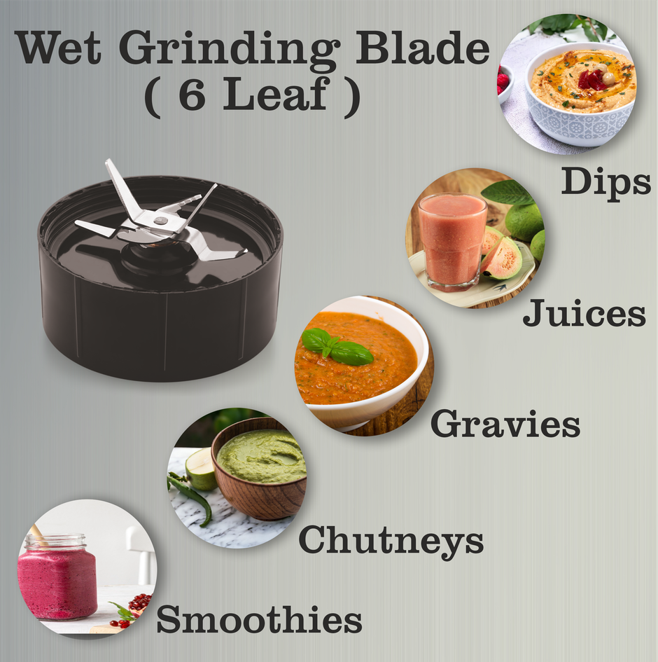 Buy NUTRIPRO Nutri Blender Juicer Mixer Grinder 500W- 3 Jars & 2 Blades ...