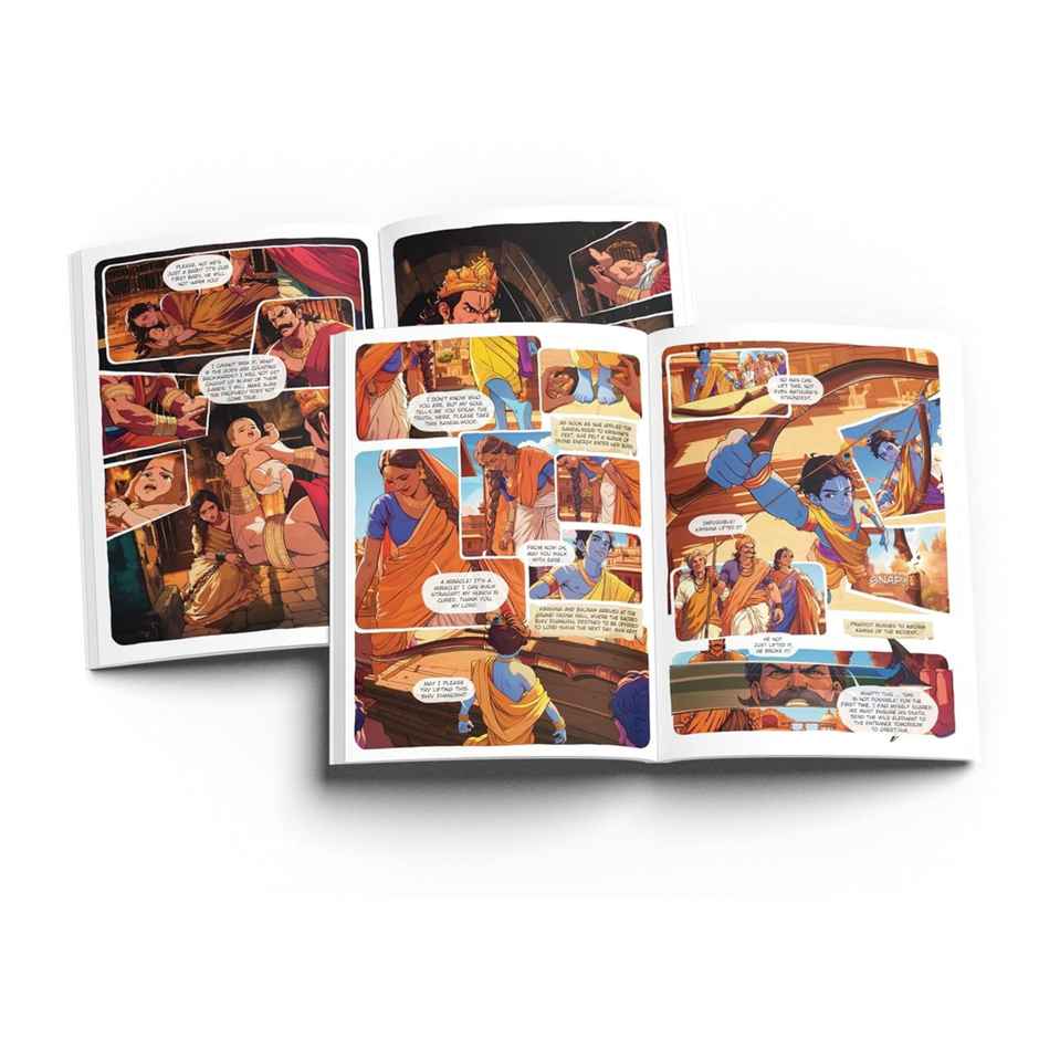 Buy The Story of Krishna: Classic Indian Comics Online - Price @ ₹225 ...