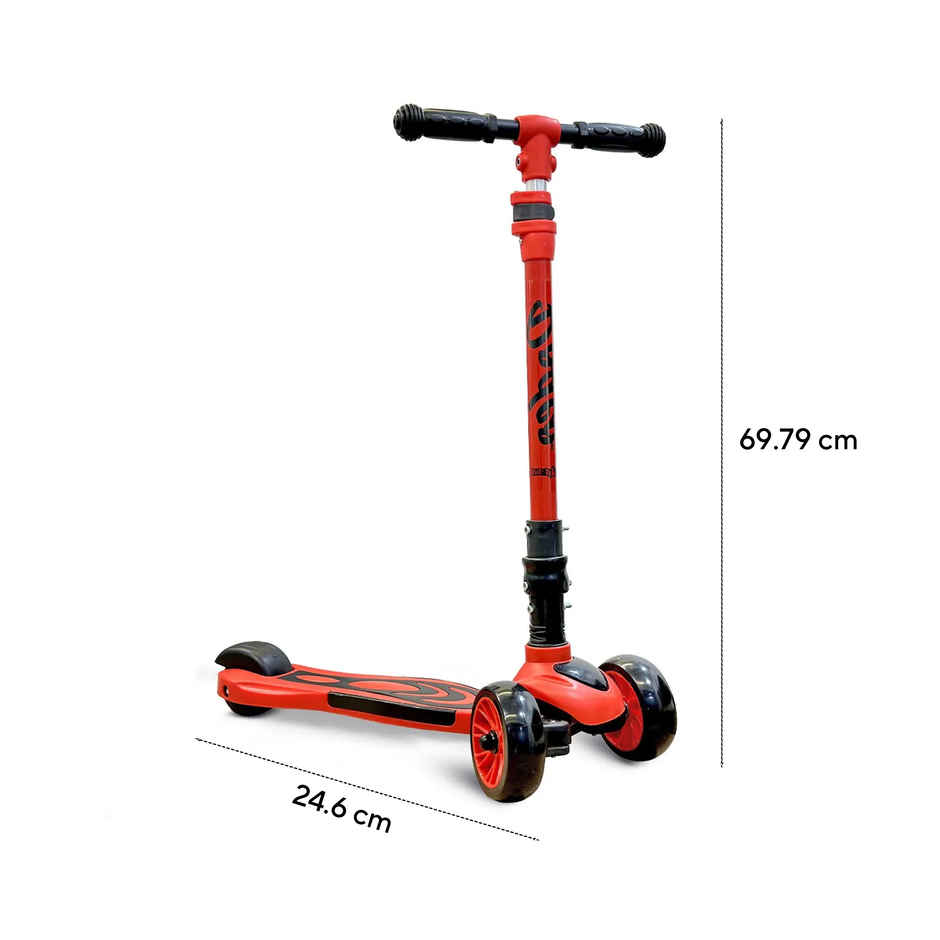 Buy Toyshine Rodeo Kick 3 Wheel Kids Scooter (Red, 3+ Years)(Box ...
