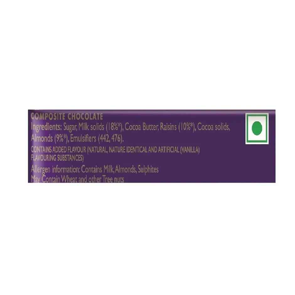 Cadbury Dairy Milk Fruit & Nut Chocolate Bar Pack - Buy at ₹80 Online ...