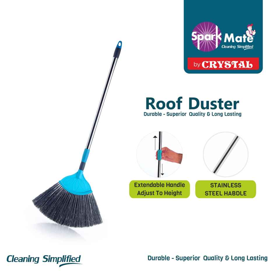 Buy Sparkmate By Crystal Multiutility Roof Duster Cobweb Ceiling ...