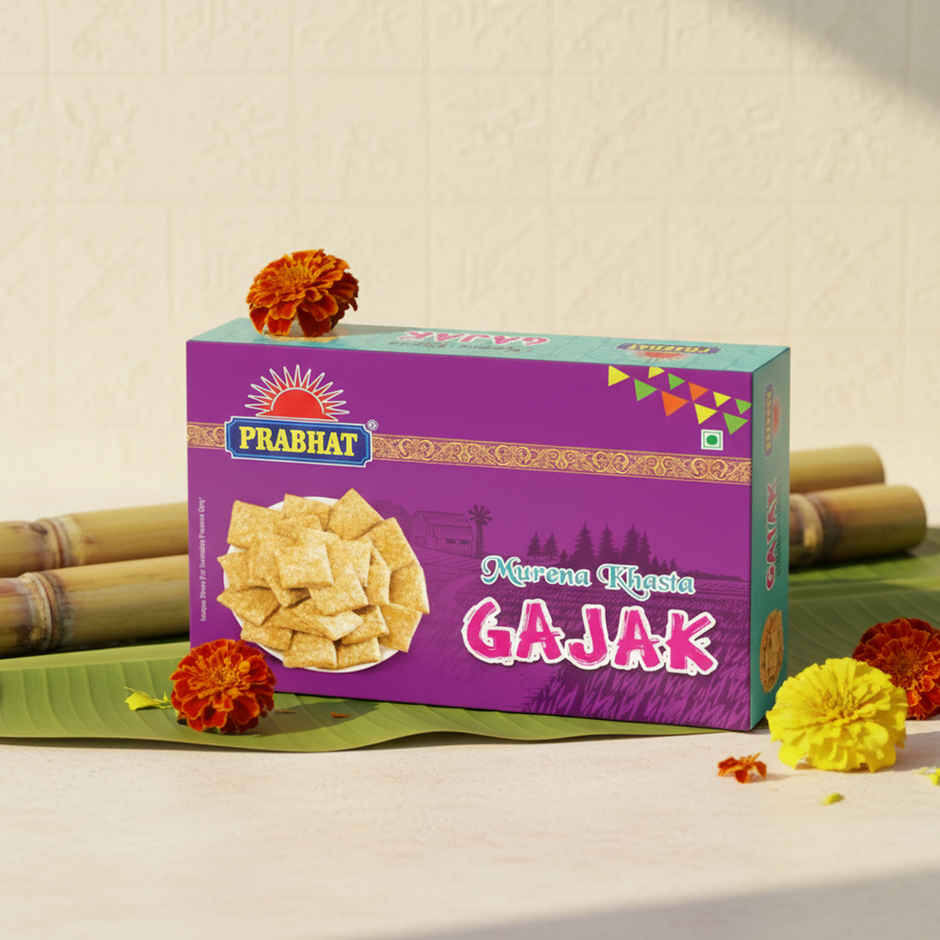 Prabhat Murena Khasta Gajak - Buy at ₹153 Online | Instant Delivery - Zepto