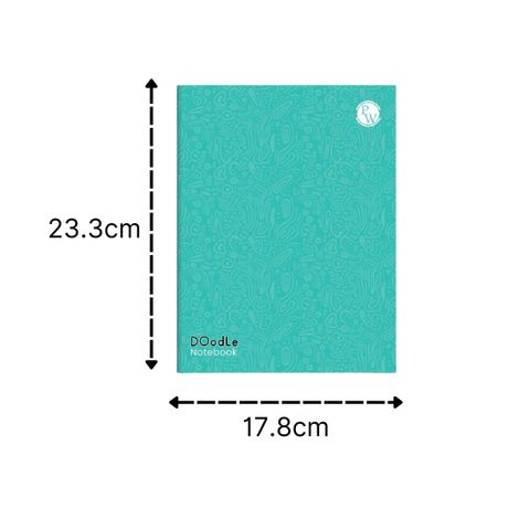 Buy PW Doodle Notebook | 160 Pages | 3 in 1 Ruling (Single Line, 4 Line ...