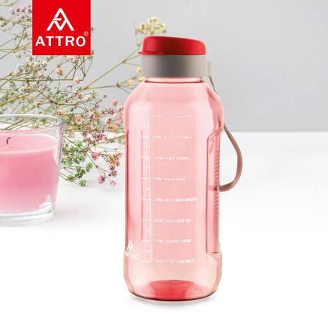 Buy Attro Ultra Pro Motivational 2 L Water Bottle | BPA-Free | Leak ...