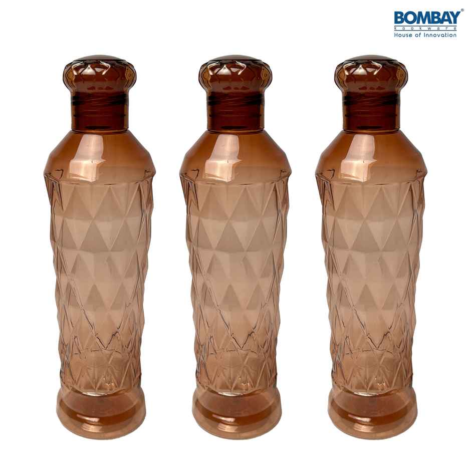 Buy Diamond BPA-free Plastic Water Bottle Set of 3 pcs | Each 1 L ...
